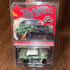 Mattel | Other | 55 Bel Air Gasser Triassicfive Hot Wheels Red Line ...
